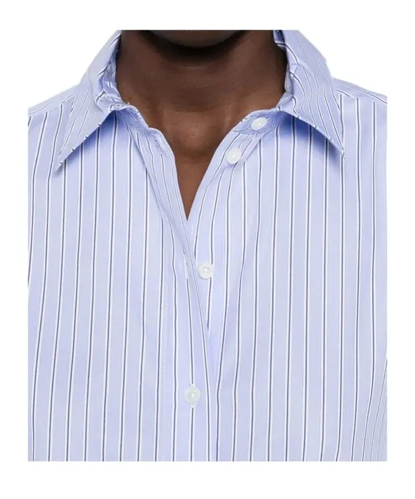 ANINE BING Striped Button-up Shirt