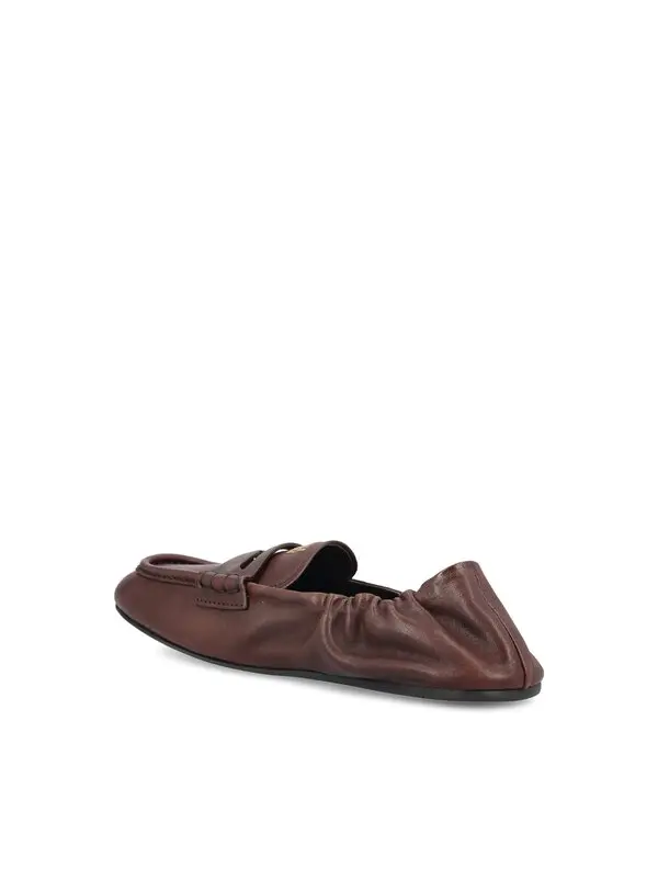 Miu Miu Round-toe Ballet Flats
