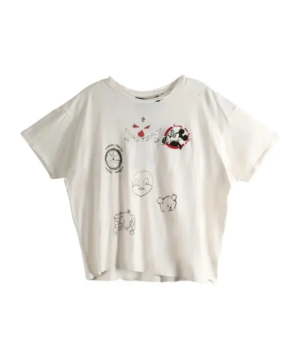 PALY HOLLYWOOD Crew Neck T-shirt - White