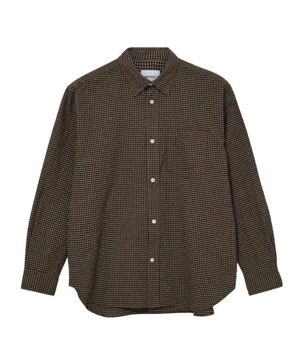 Norse Projects Plaid Shirt - Black