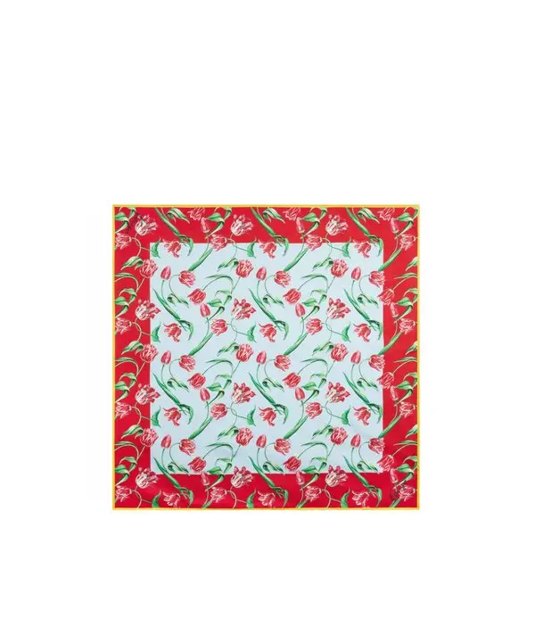 Kenzo Tulip' Square In Silk