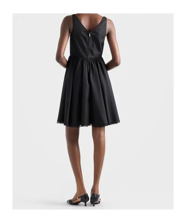 Prada Sleeveless Flared Mini Dress