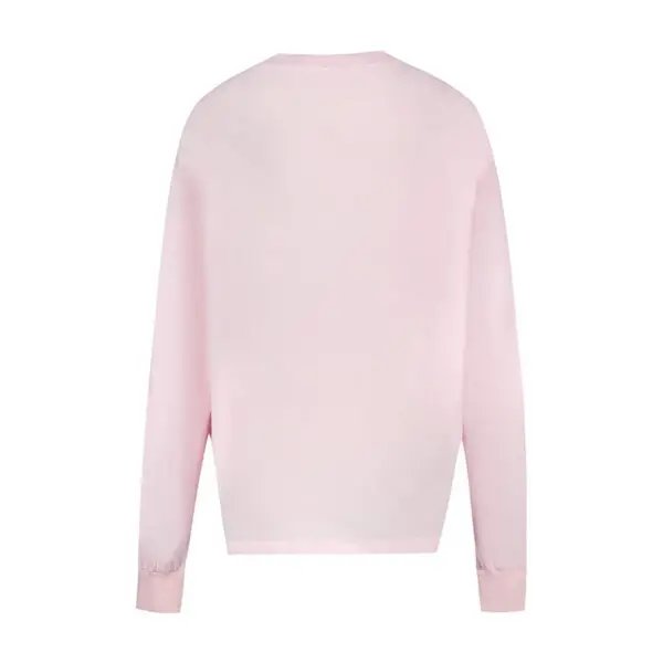 GANNI Graphic Print Sweatshirt - Pink