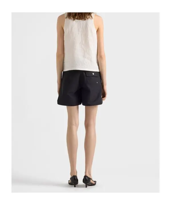 Prada Re-nylon Drawstring Shorts