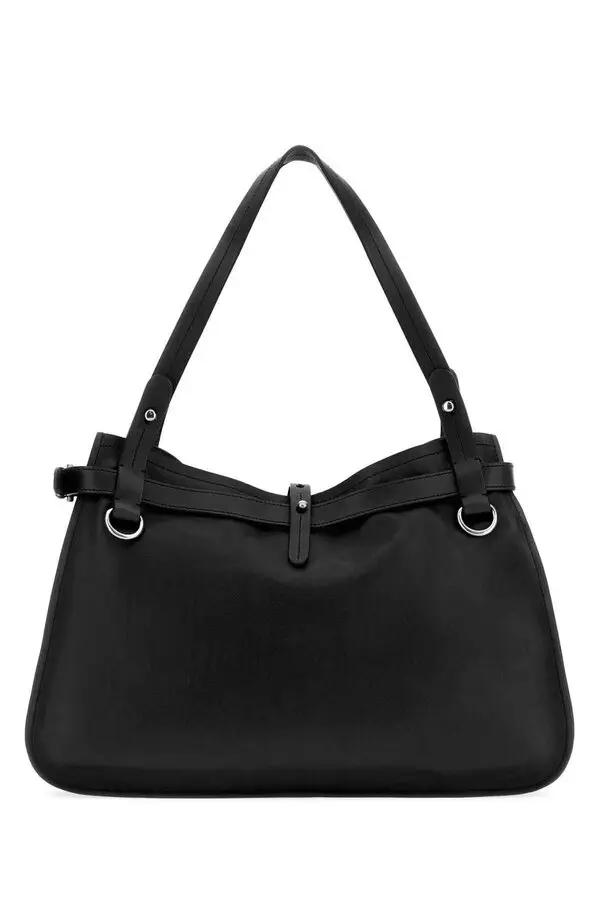 Miu Miu Double-handled Handbag With Embossed Logo