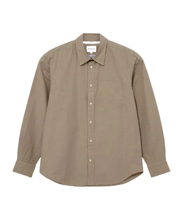 Norse Projects Collared Long-sleeved Shirt - Nude