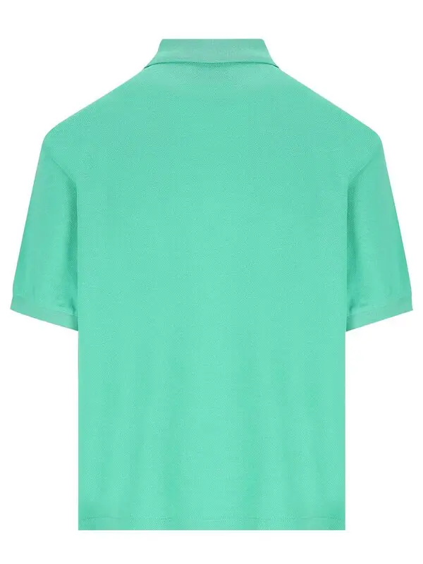 Miu Miu Logo Piqué Polo T-shirt