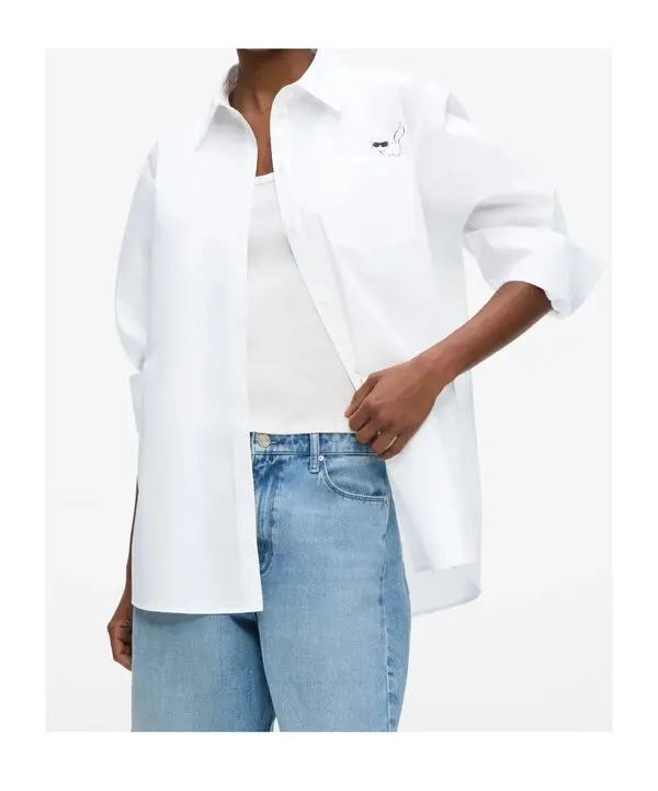 Karl Lagerfeld Ikon Choupette Graphic Shirt