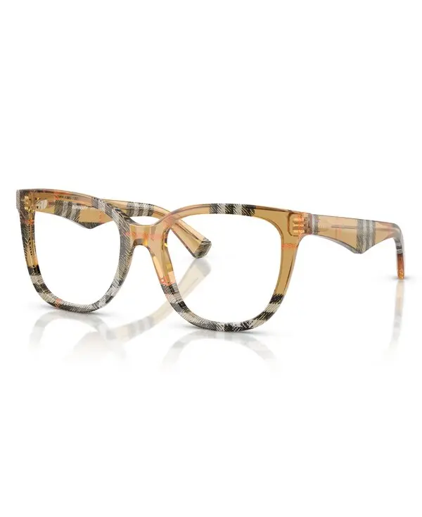Burberry Eyeglasses - Check Sand