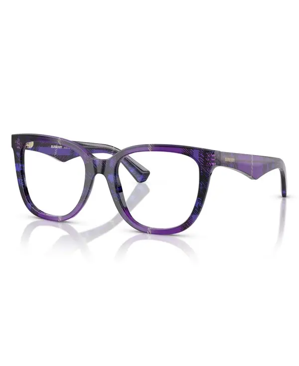 Burberry Eyeglasses - Check Violet
