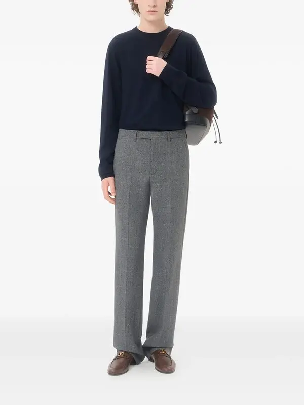 Valentino Garavani Vlogo Embroidered Wool Sweater