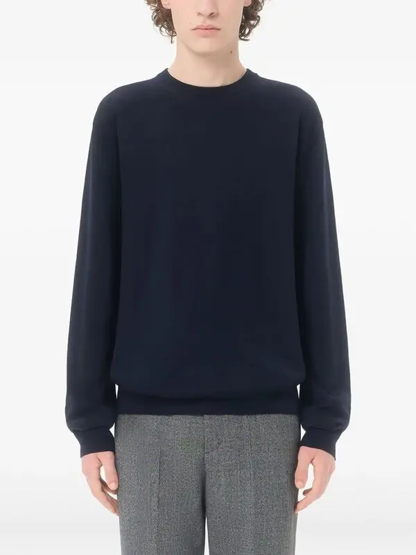 Valentino Garavani Vlogo Embroidered Wool Sweater