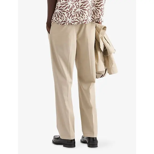 Prada Slim-fit Cotton Trousers