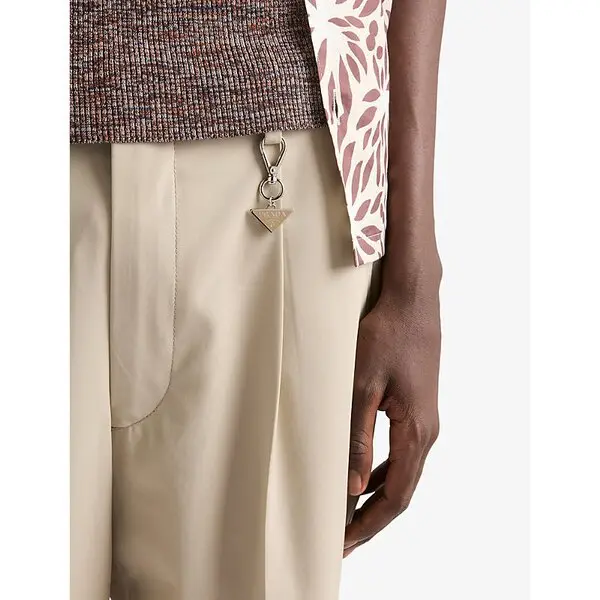 Prada Slim-fit Cotton Trousers