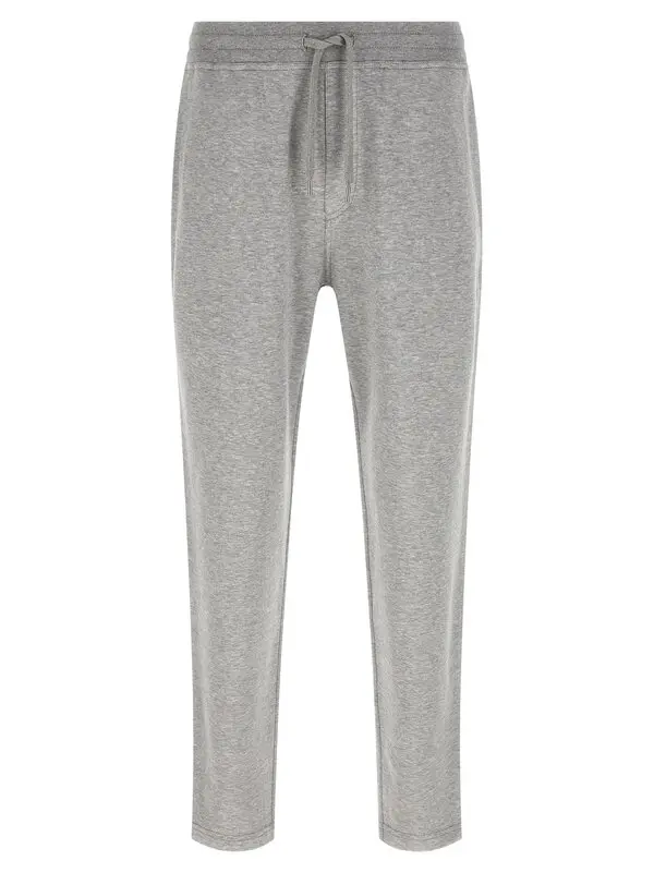 Brunello Cucinelli Double Sweatshirt Joggers - Gray