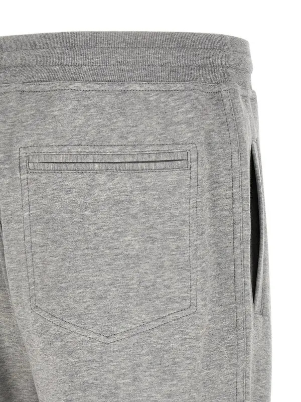 Brunello Cucinelli Double Sweatshirt Joggers - Gray