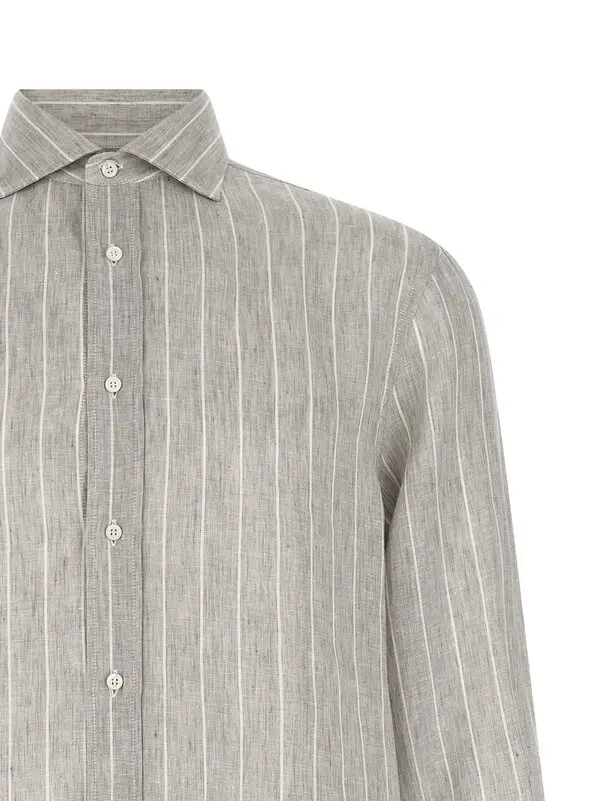 Brunello Cucinelli Pinstripe Shirt