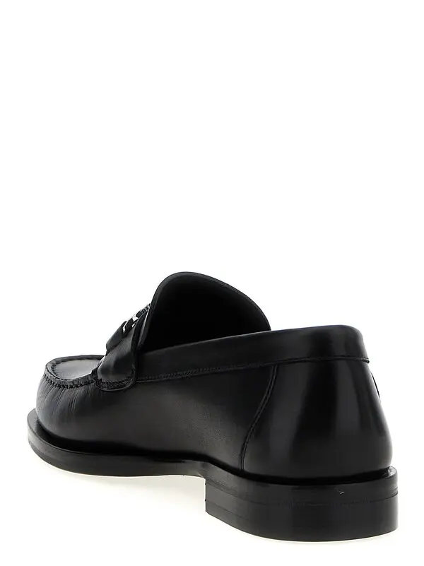 FERRAGAMO Gancini Leather Loafers