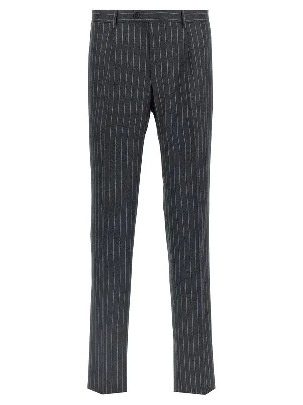 Tagliatore Pinstriped Dress