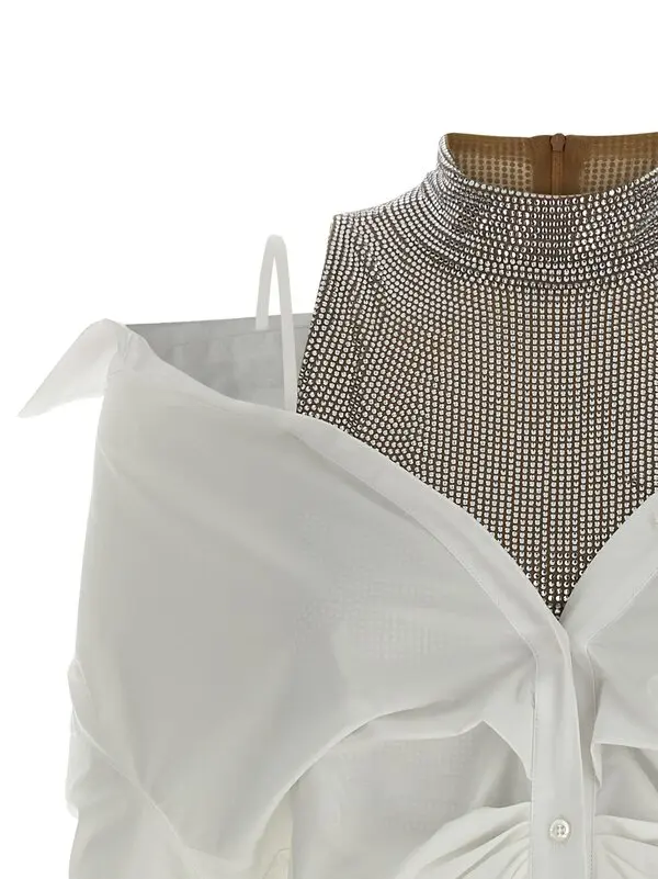 Giuseppe Di Morabito Embellished Chemisier Dress