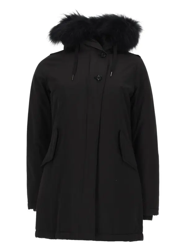 CANADIAN CLASSICS Parka With Hood - Black