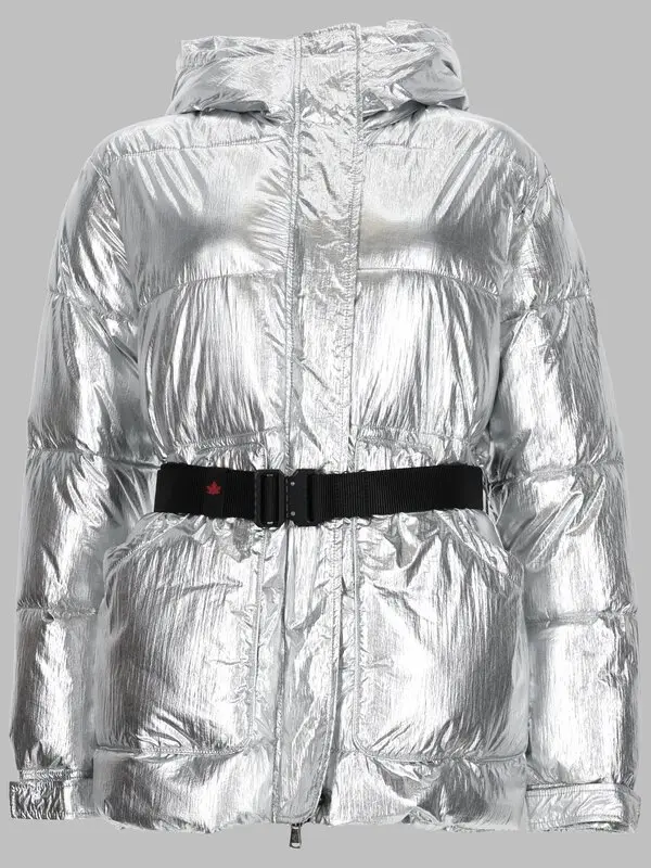 CANADIAN CLASSICS Belted Hooded Down Jacket