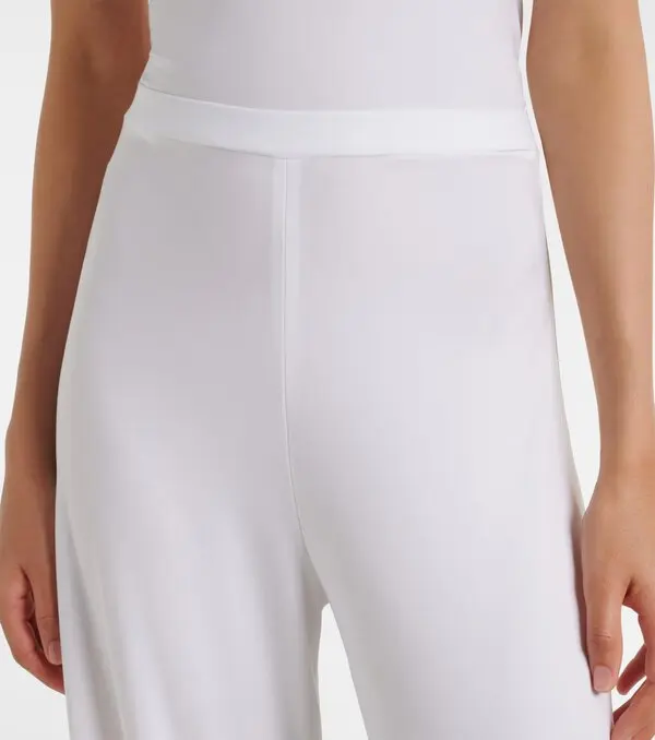 Norma Kamali Jersey Wide-leg Pants