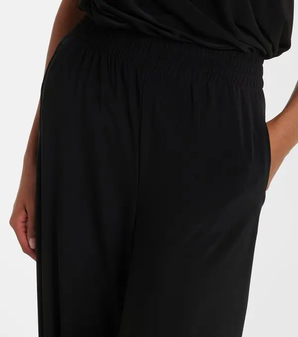 Norma Kamali Puff Jersey Sweatpants - Black