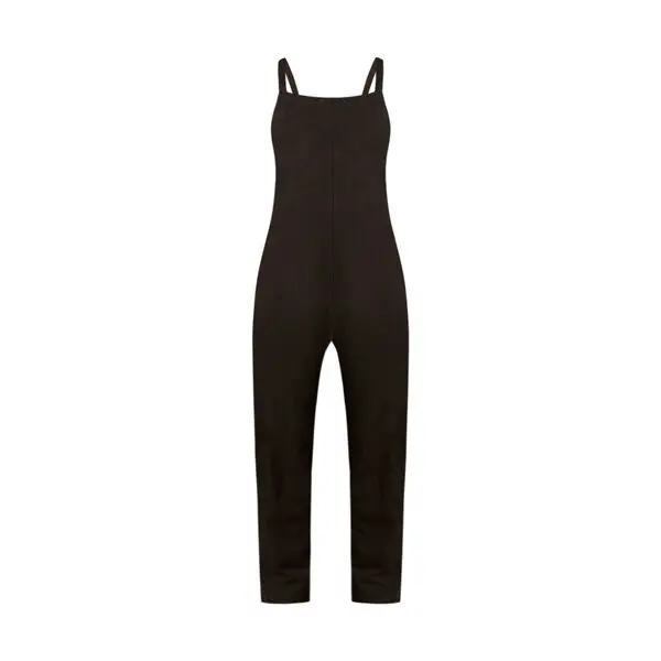 KNOWN SUPPLY Cadence Organic Cotton Jumpsuit - Black