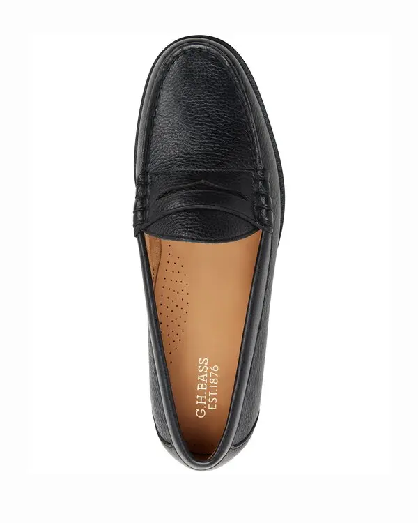 G.H.BASS Berkeley Loafers - Open Black