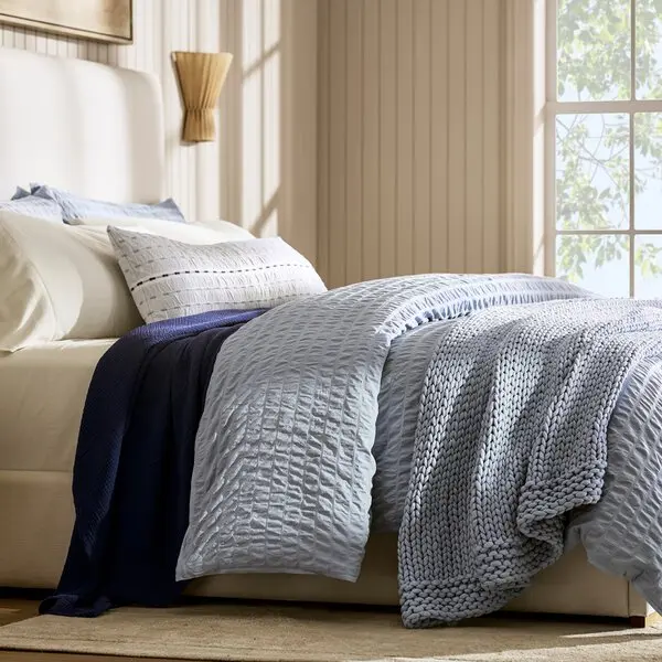 BOLL & BRANCH Superloop Throw Blanket