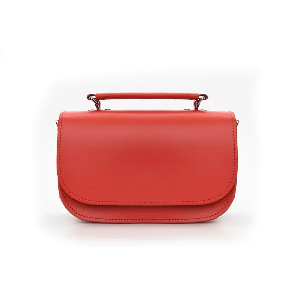 ZATCHELS Aura Handmade Leather Bag - Red