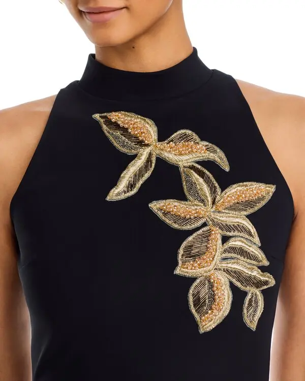 Chiara Boni La Petite Robe Embellished Midi Dress