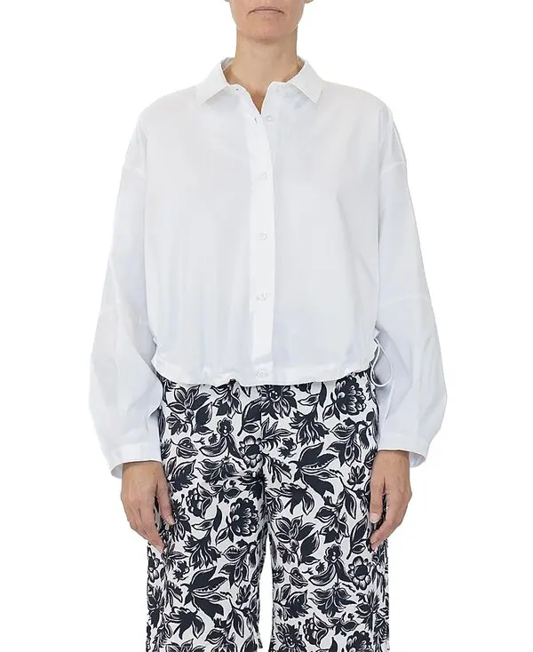 CALLAS MILANO Lille Blouson Hem Shirt - White