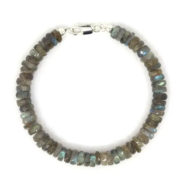 SHAR OKE Labradorite Bead Bracelet