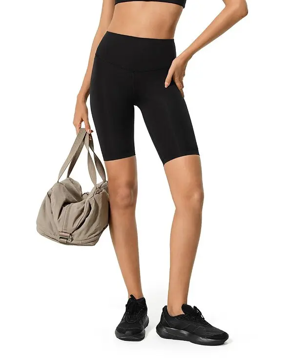 Lilysilk Silk Contour Second Skin Biker Shorts - Black
