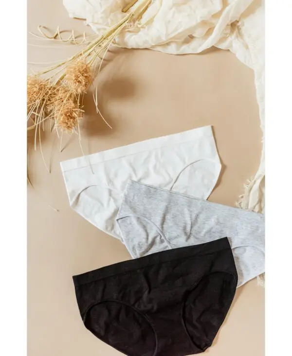 BRABAR Cotton Stretch Bikini Underwear 3 Pack