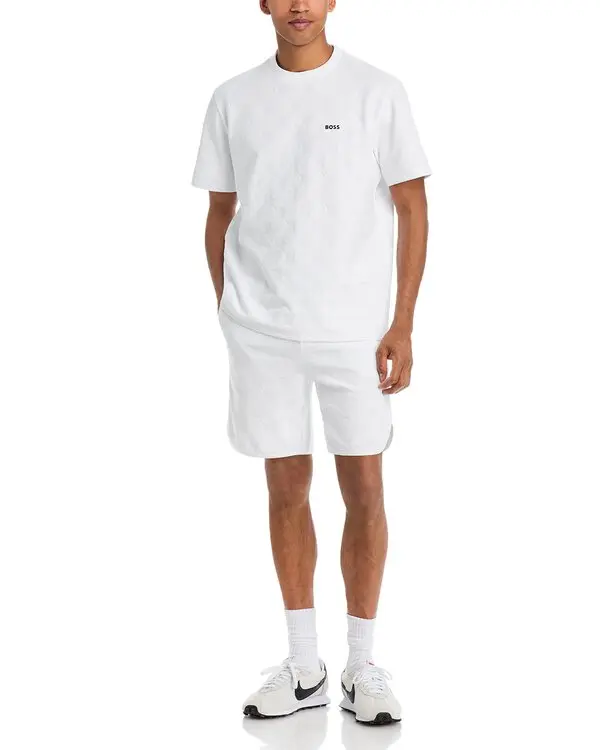 BOSS Tennis Member Ball Pattern Logo T-shirt