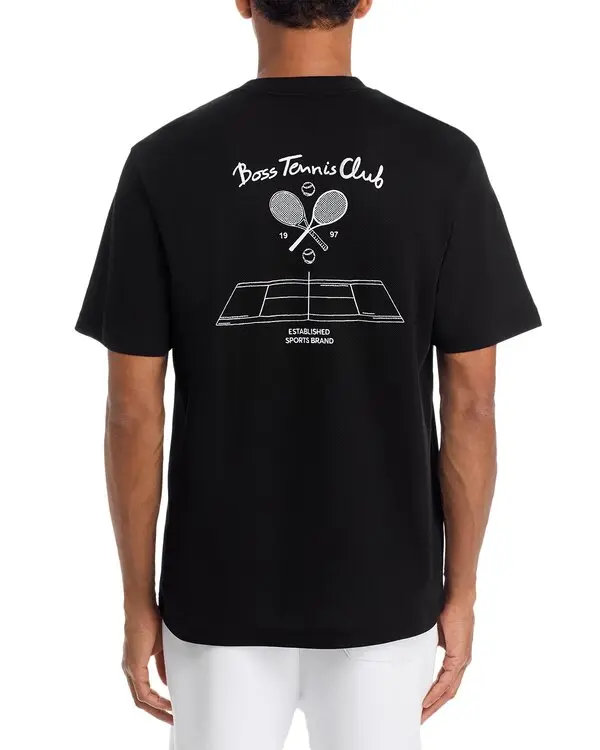 BOSS Tennis Member Mesh Logo T-shirt