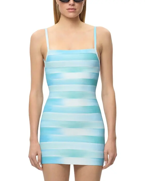 Herve Leger The Charlie Dress - Reef Multi