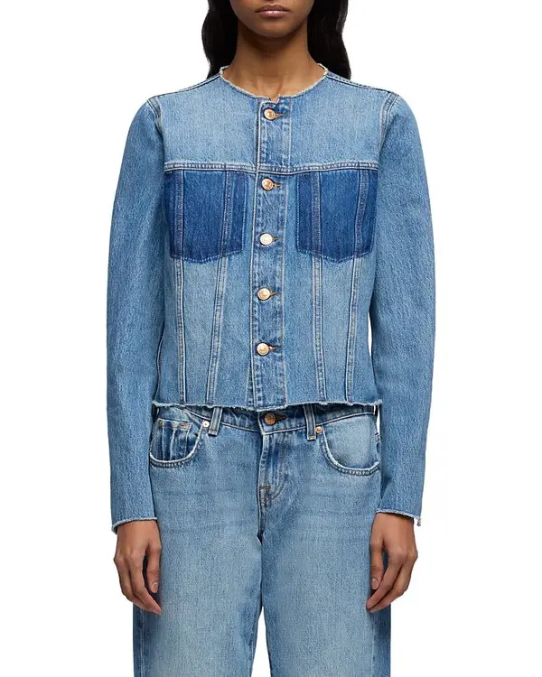 7 For All Mankind Vicky Jean Jacket - Shadowcrest