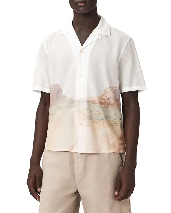 ALLSAINTS Monument Landscape Graphic Shirt