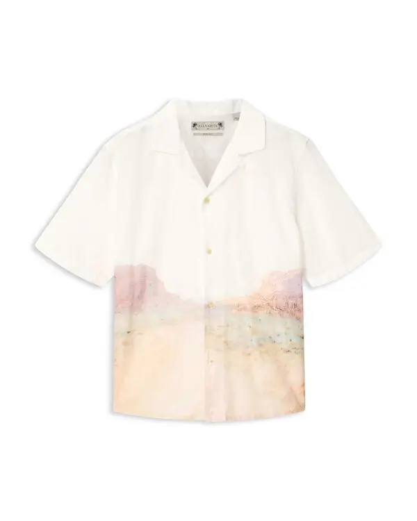 ALLSAINTS Monument Landscape Graphic Shirt