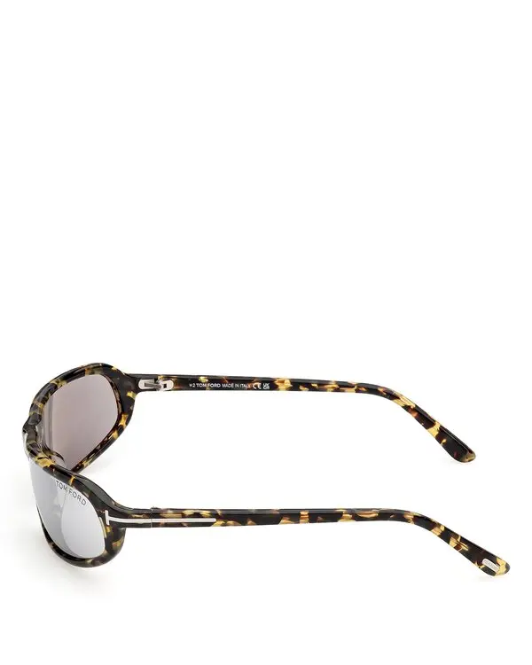 TOM FORD Rectangular Sunglasses 64mm