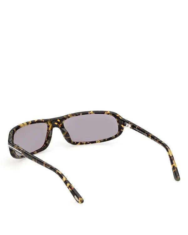 TOM FORD Rectangular Sunglasses 64mm
