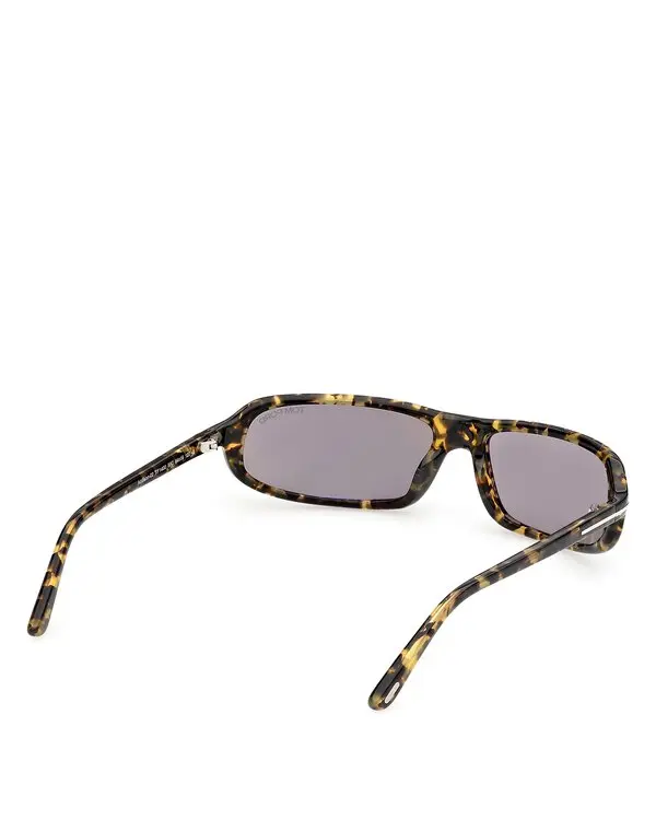 TOM FORD Rectangular Sunglasses 64mm