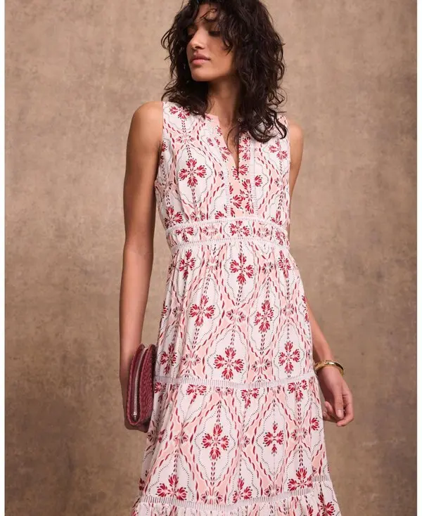 Mint Velvet Geo Print Maxi Dress