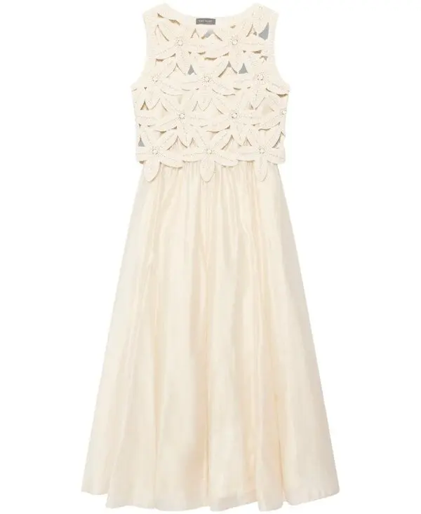 Mint Velvet Sleeveless Crochet Maxi Dress