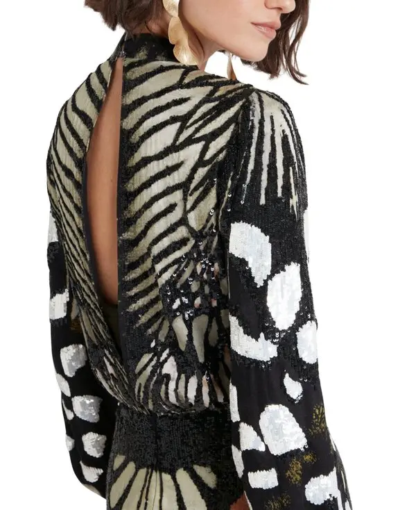 TEMPERLEY LONDON Emperor Gown - Black