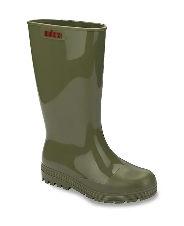 Melissa Tall Rubber Boots - Green